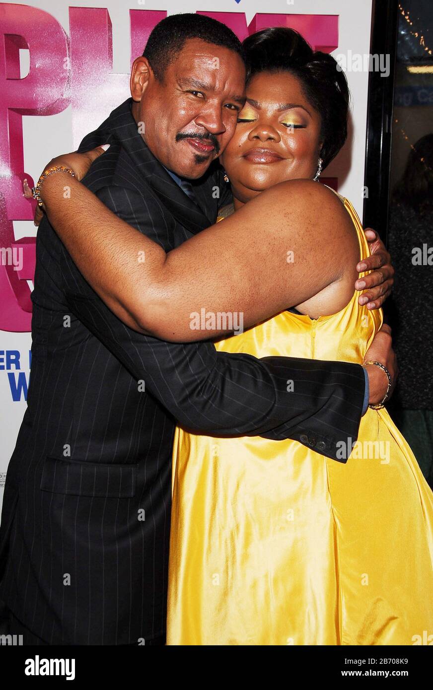 Dorien Wilson and Mo'Nique at the Los Angeles Premiere of "Phat Girlz ...