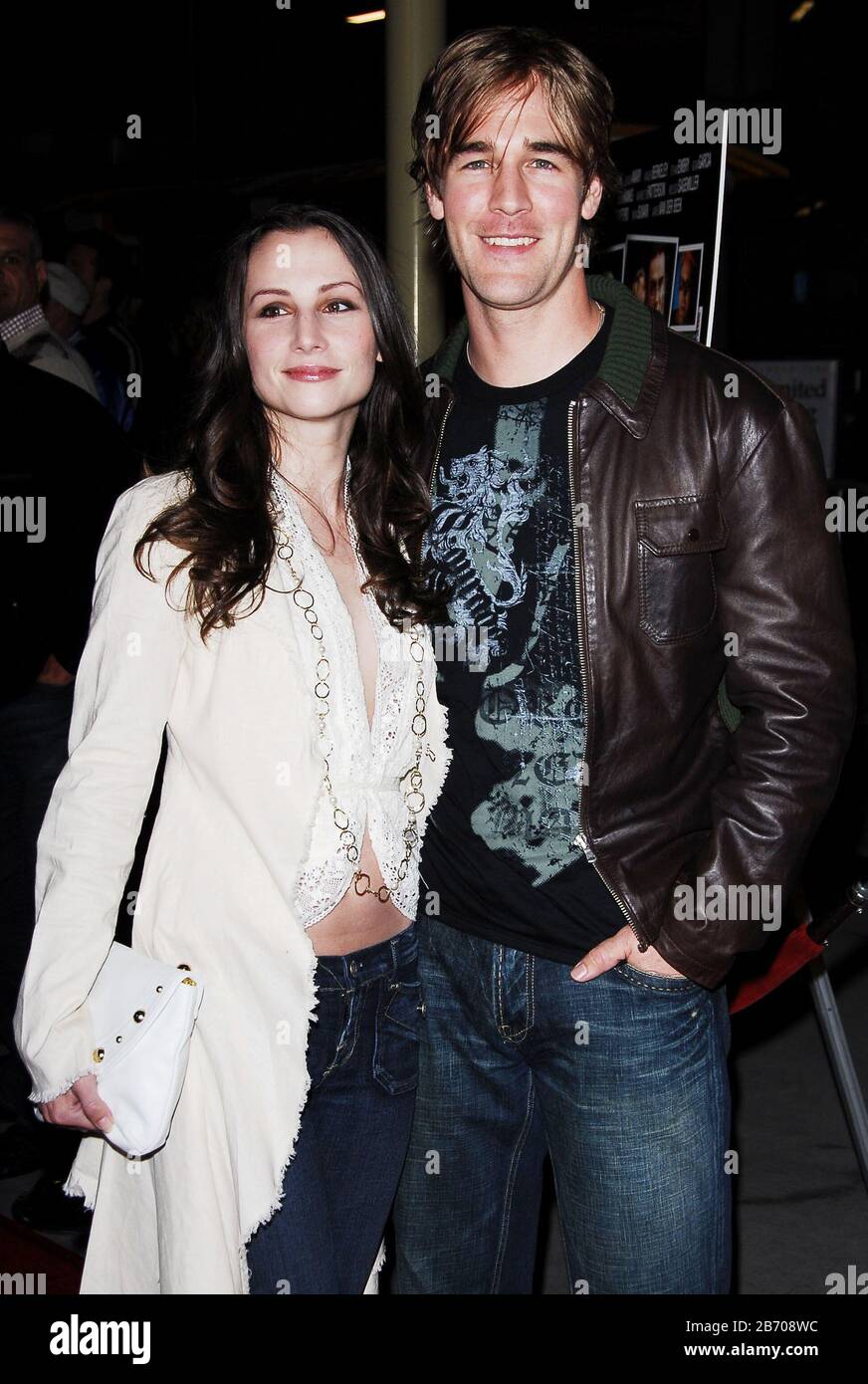 James Van Der Beek and Wife Heather Combs at the Premiere of "Standing ...