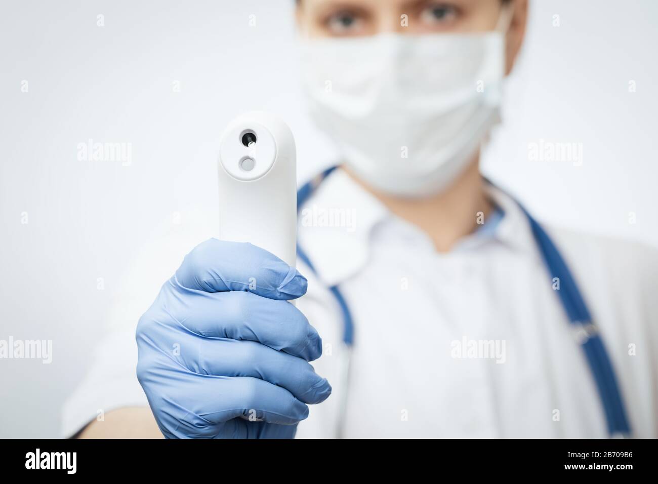 Body temperature check tool hi-res stock photography and images - Alamy