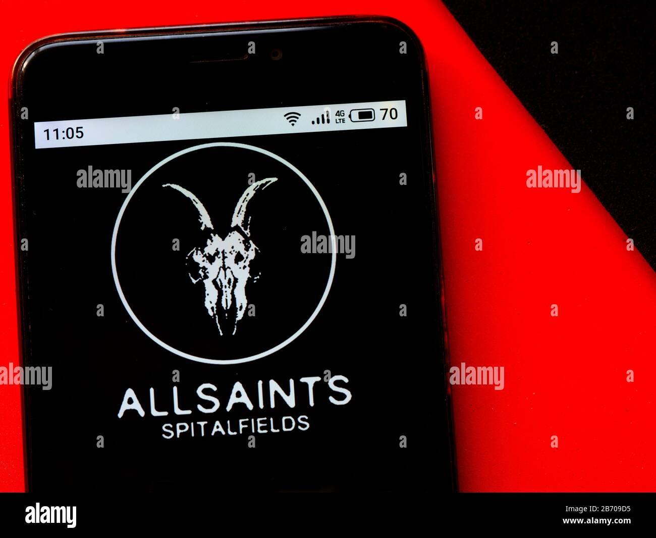 Allsaints logo hi-res stock photography and images - Alamy