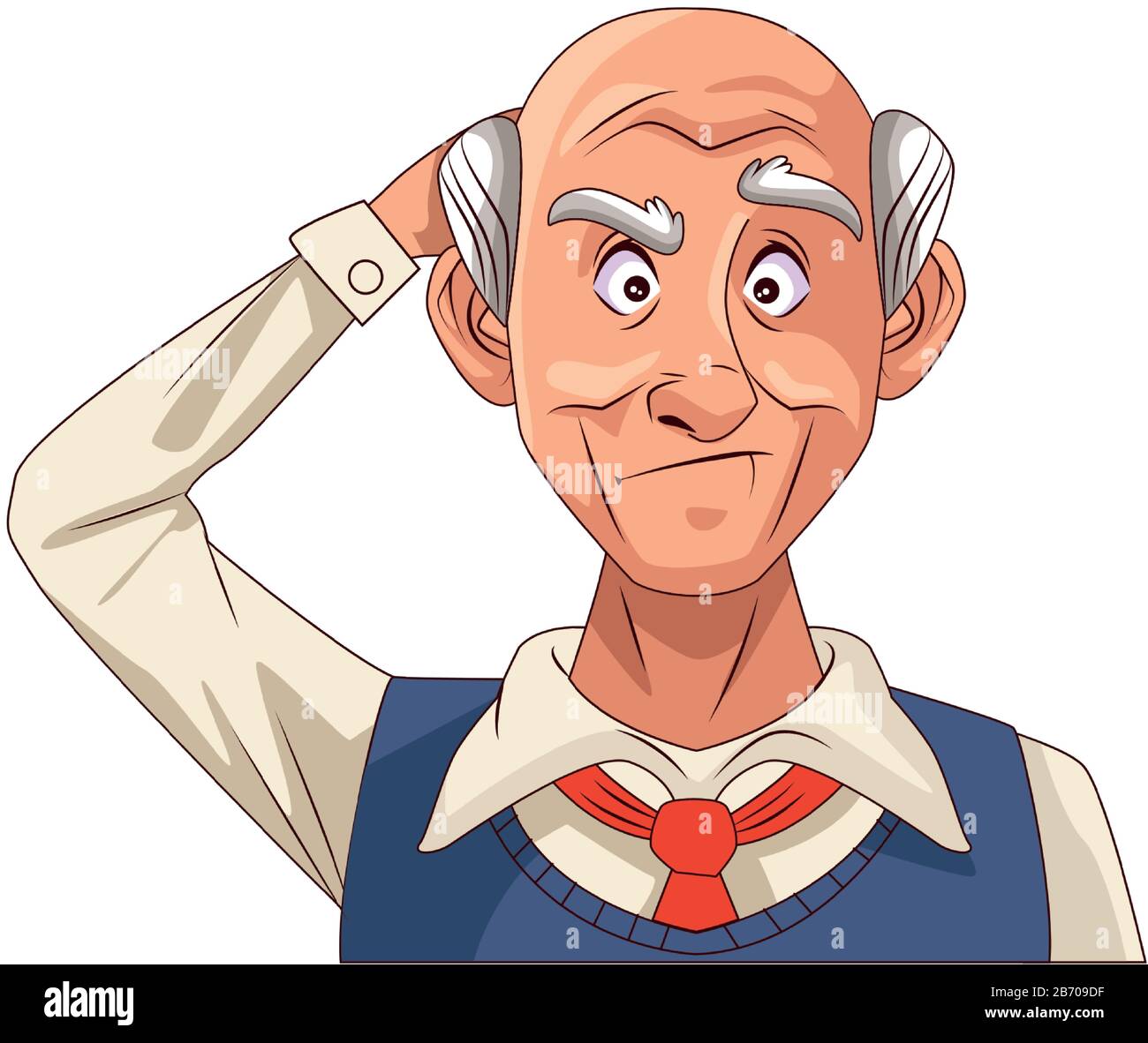 old grandfather character isolated icon Stock Vector Image & Art - Alamy