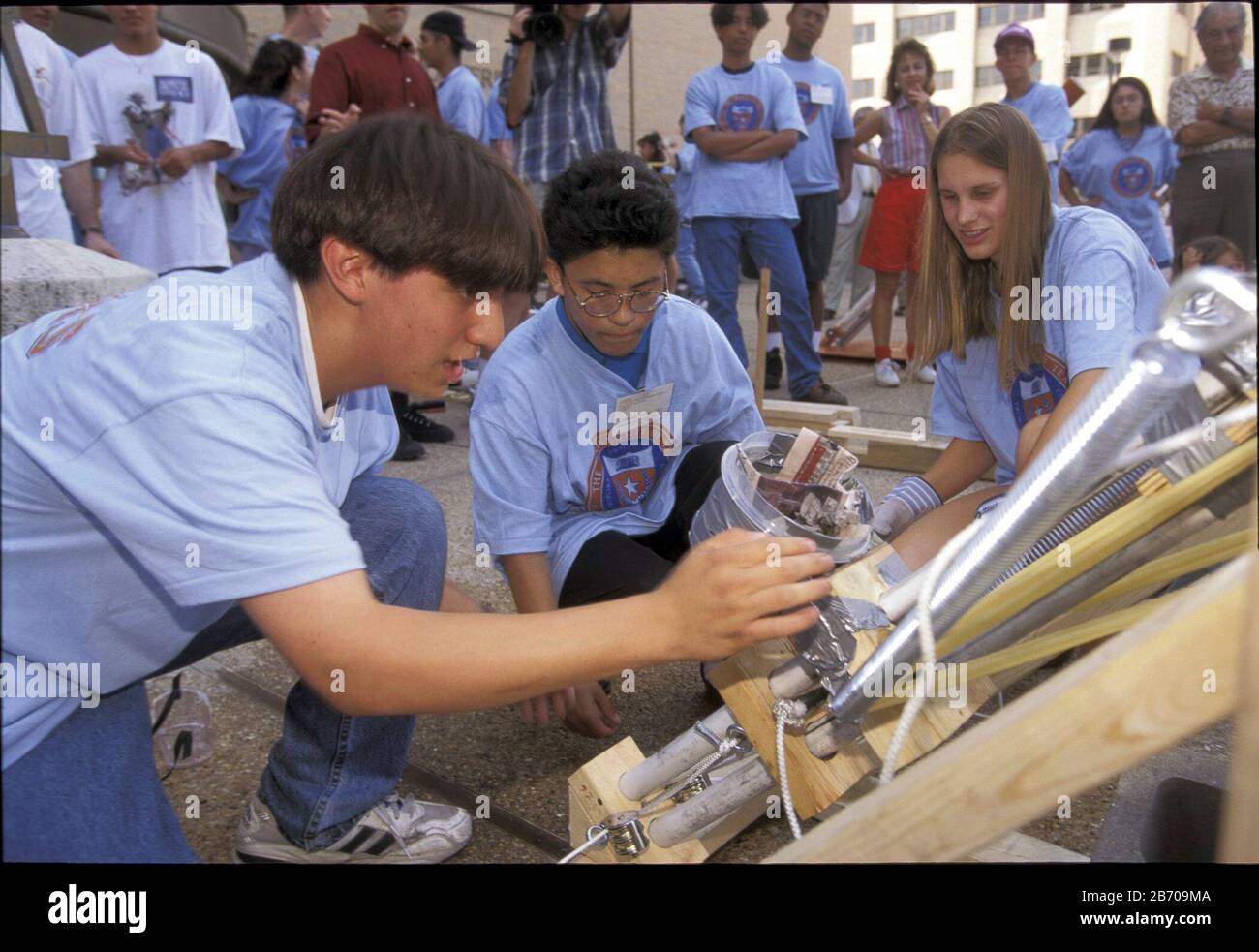 Austin Texas USA: High school students at engineering summer camp at ...