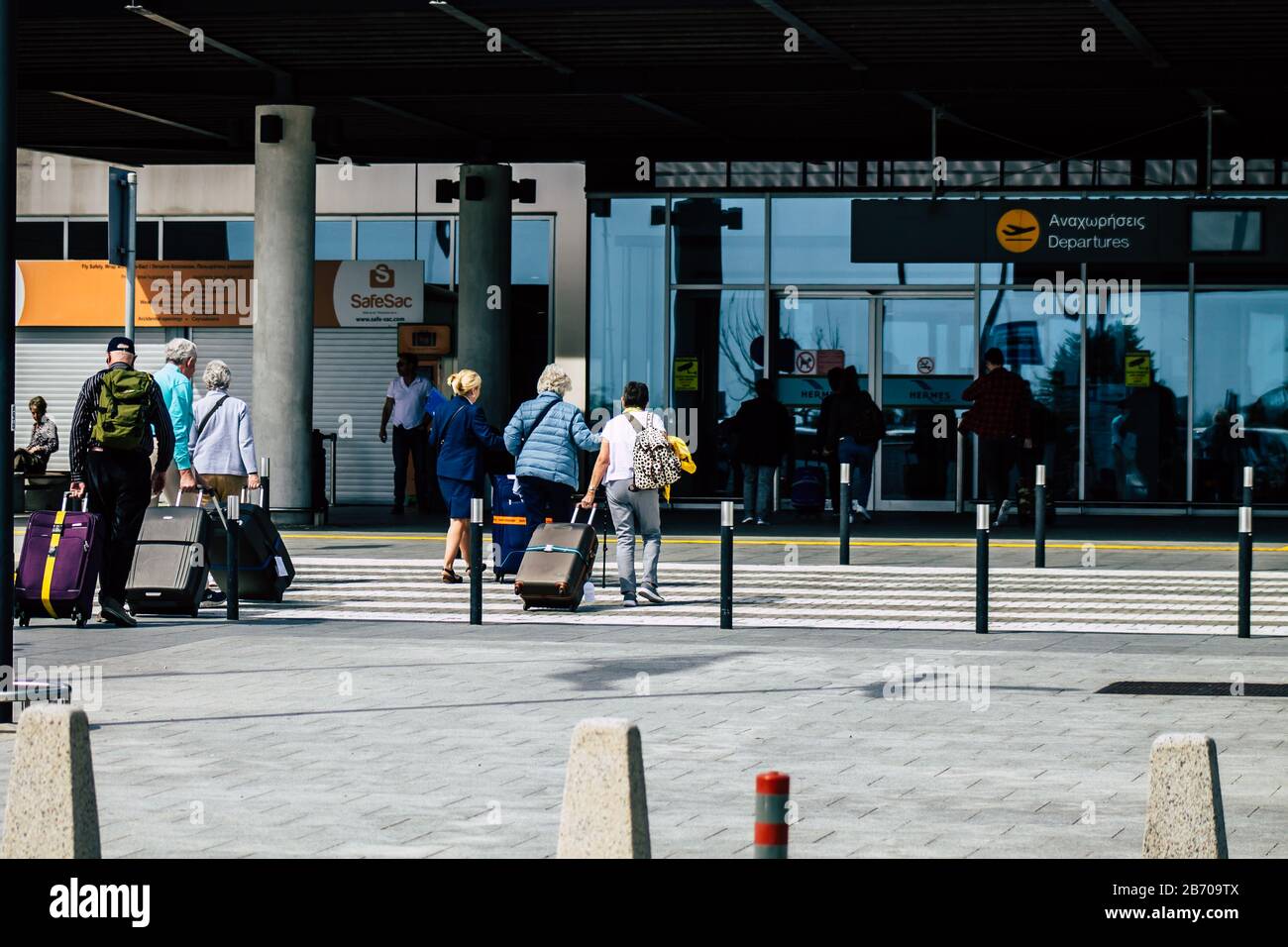 Paphos international airport hi-res stock photography and images - Alamy
