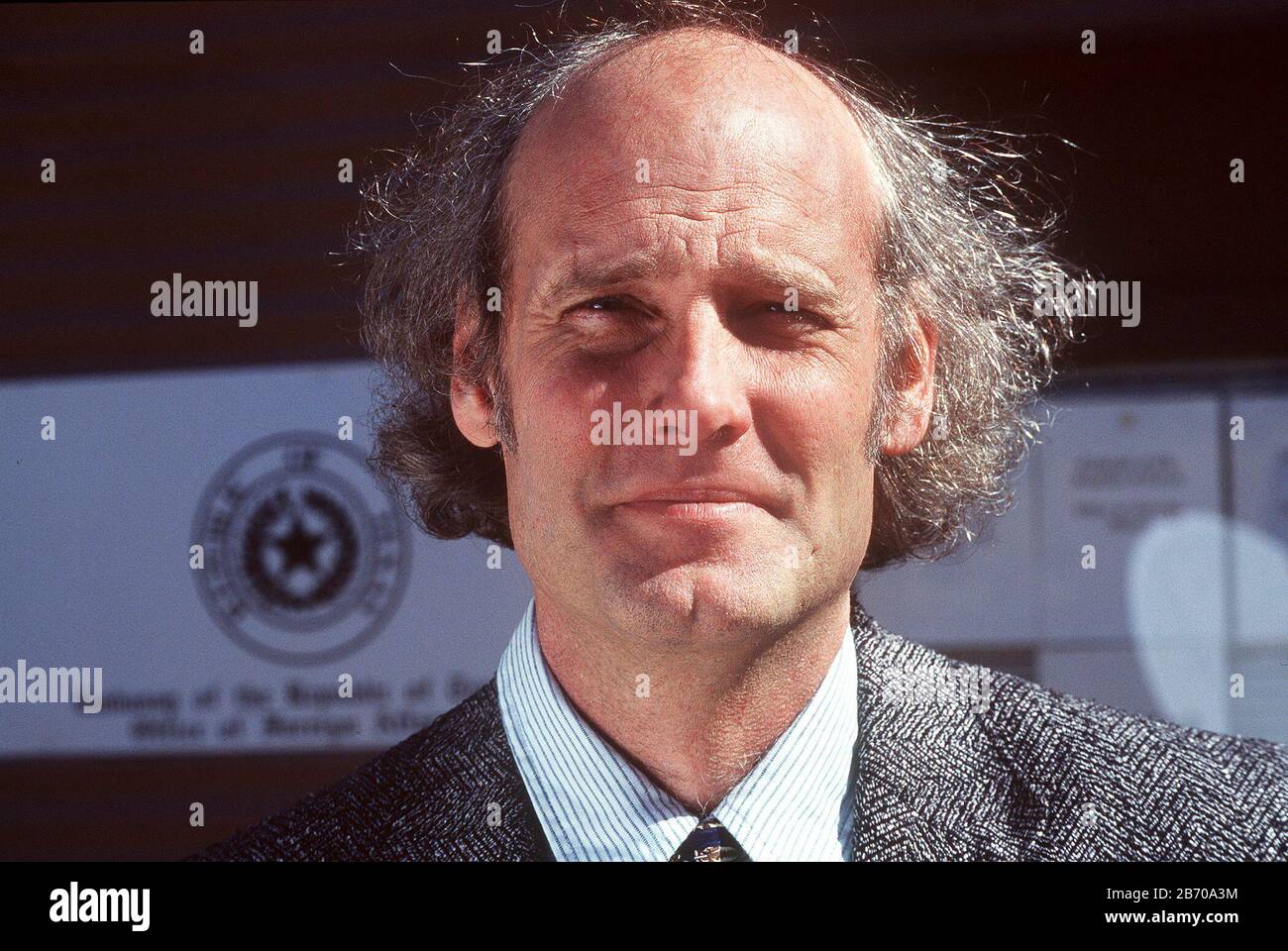 Near Fort Davis Texas USA, 1997: Republic of Texas Chief Ambassador and ...