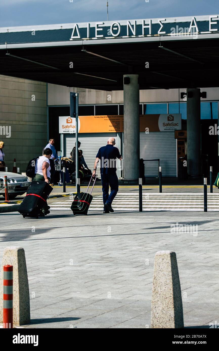 Paphos international airport hi-res stock photography and images - Alamy