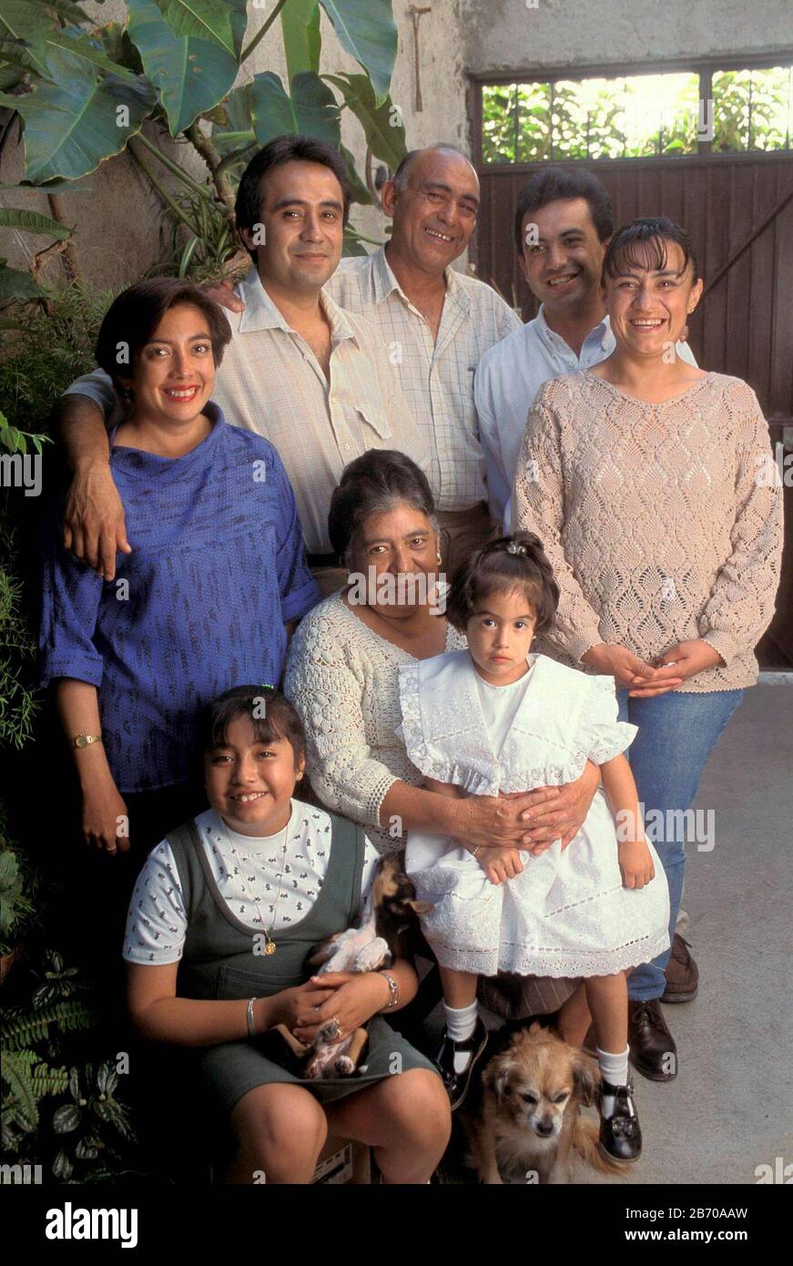 San Miguel de Allende, Mexico, 1996: Three generations of Mexican ...