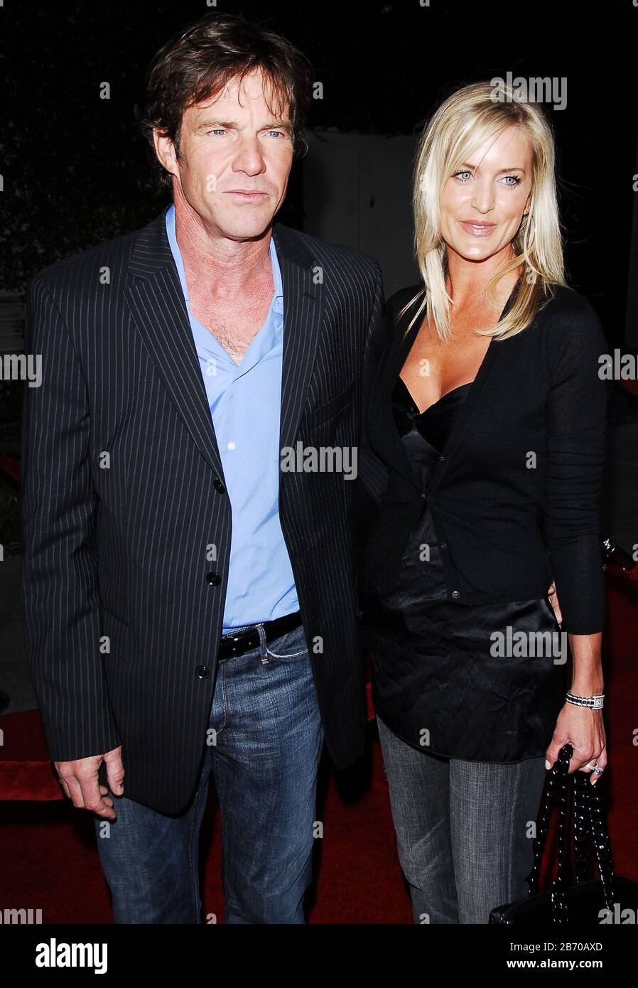 Dennis Quaid and Wife Kimberly at the World Premiere of "American ...