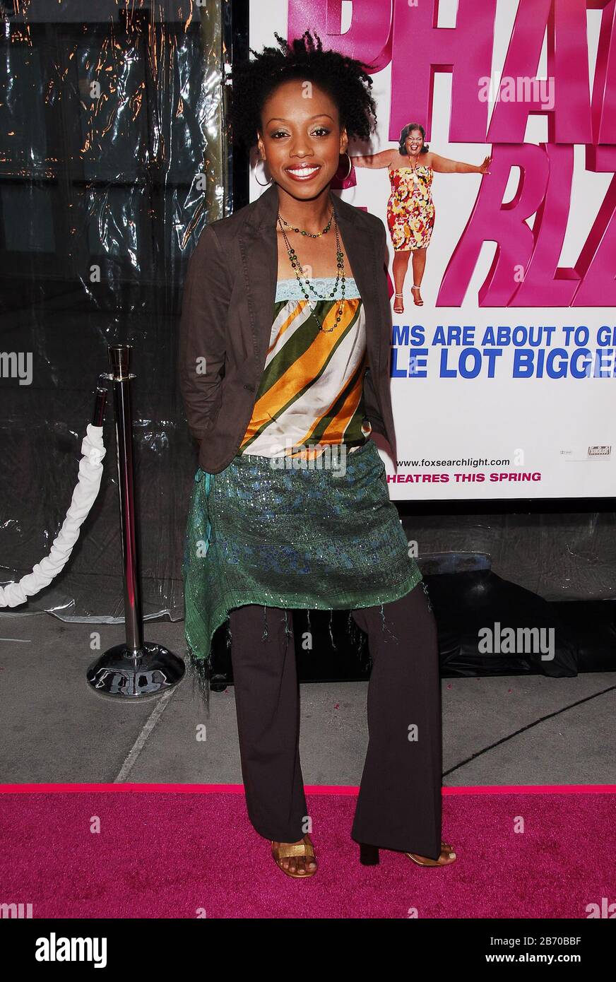 Dalia Phillips at the Los Angeles Premiere of "Phat Girlz" held at the ...
