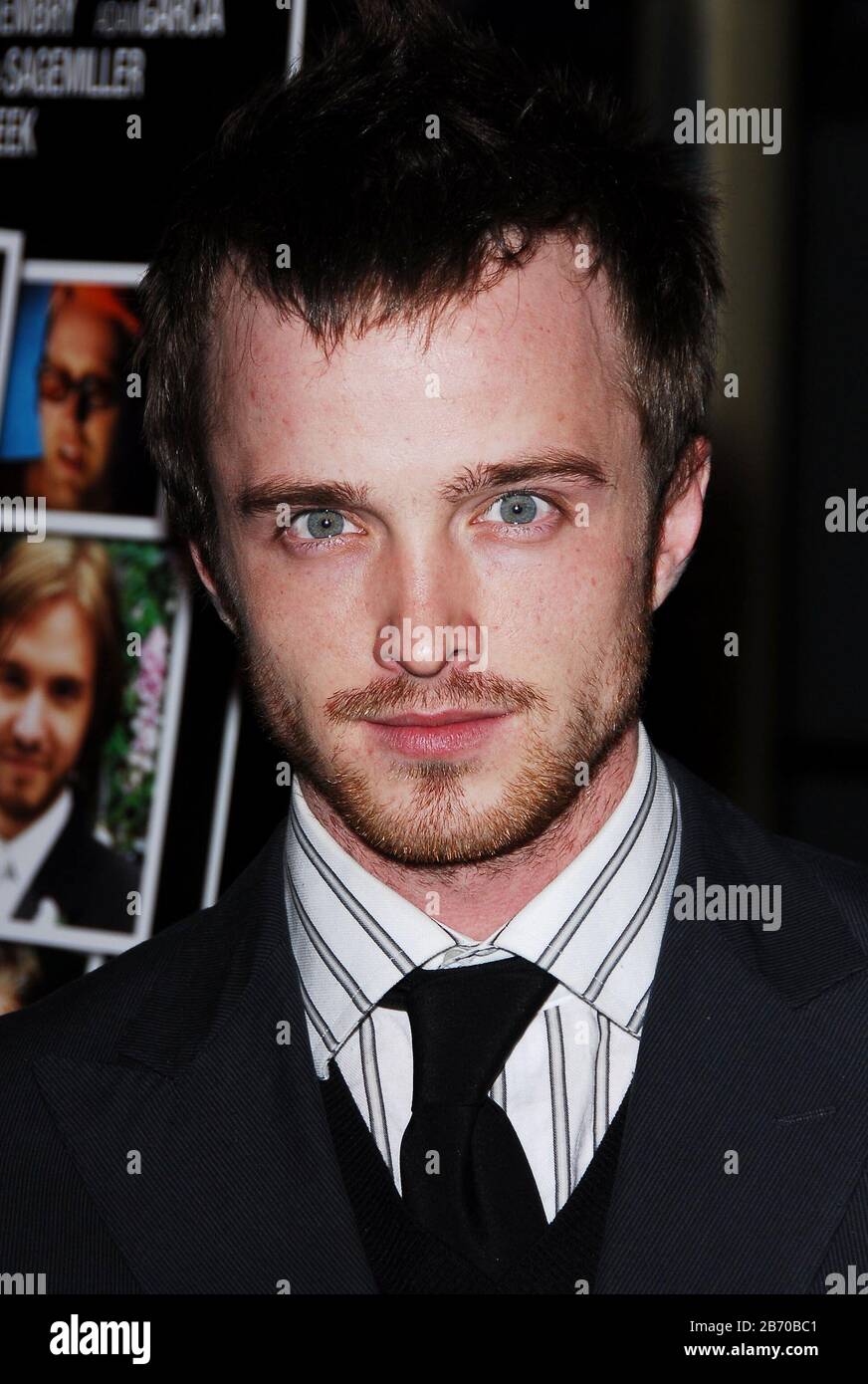 Aaron Paul at the Premiere of "Standing Still" held at the Arclight ...
