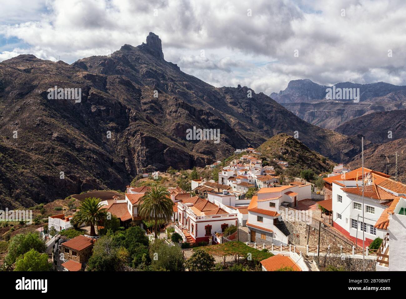 The mountain village of Tejeda in Gran Canaria Stock Photo - Alamy