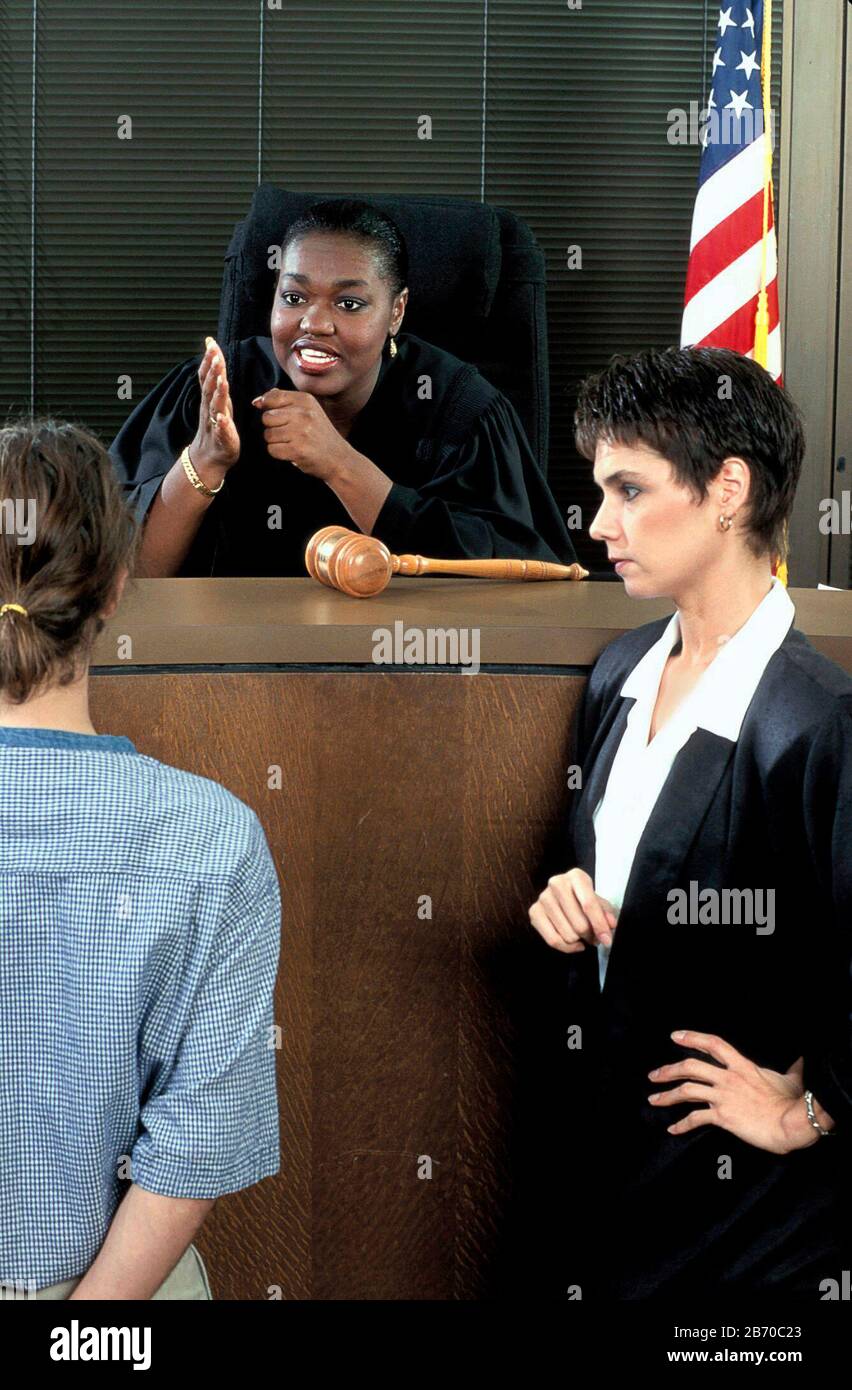 Austin Texas USA, 1997: Female African-American district judge ...