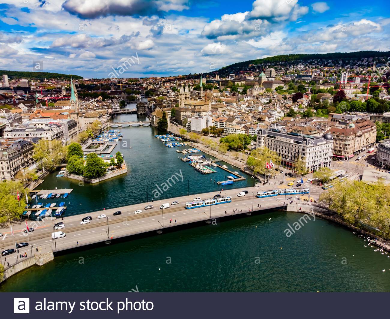Zurich Aerial Stock Photos & Zurich Aerial Stock Images - Alamy