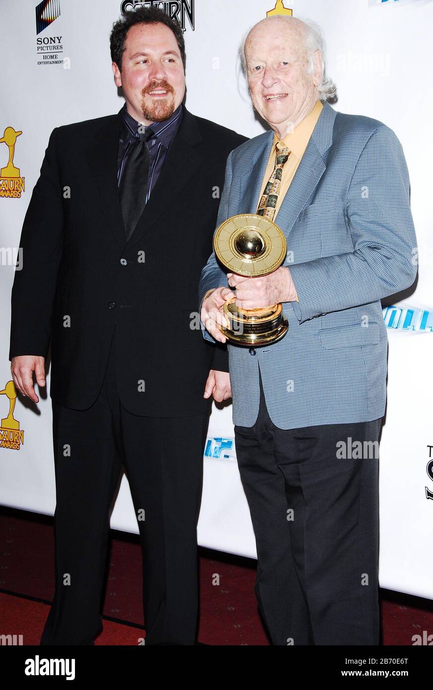Jon Favreau and Ray Harryhausen at The 32nd Annual Saturn Awards ...
