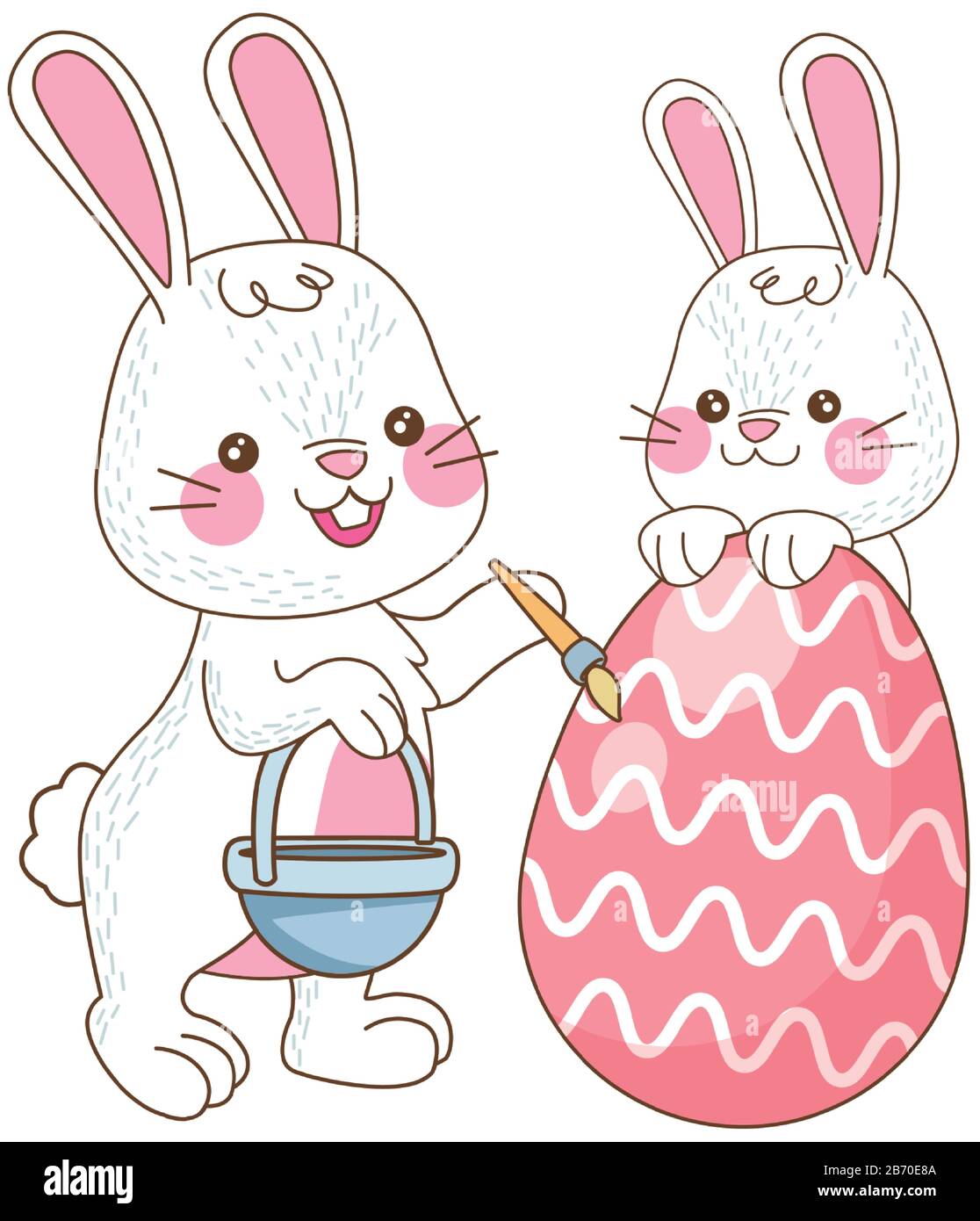 Easter characters Stock Vector Images - Alamy