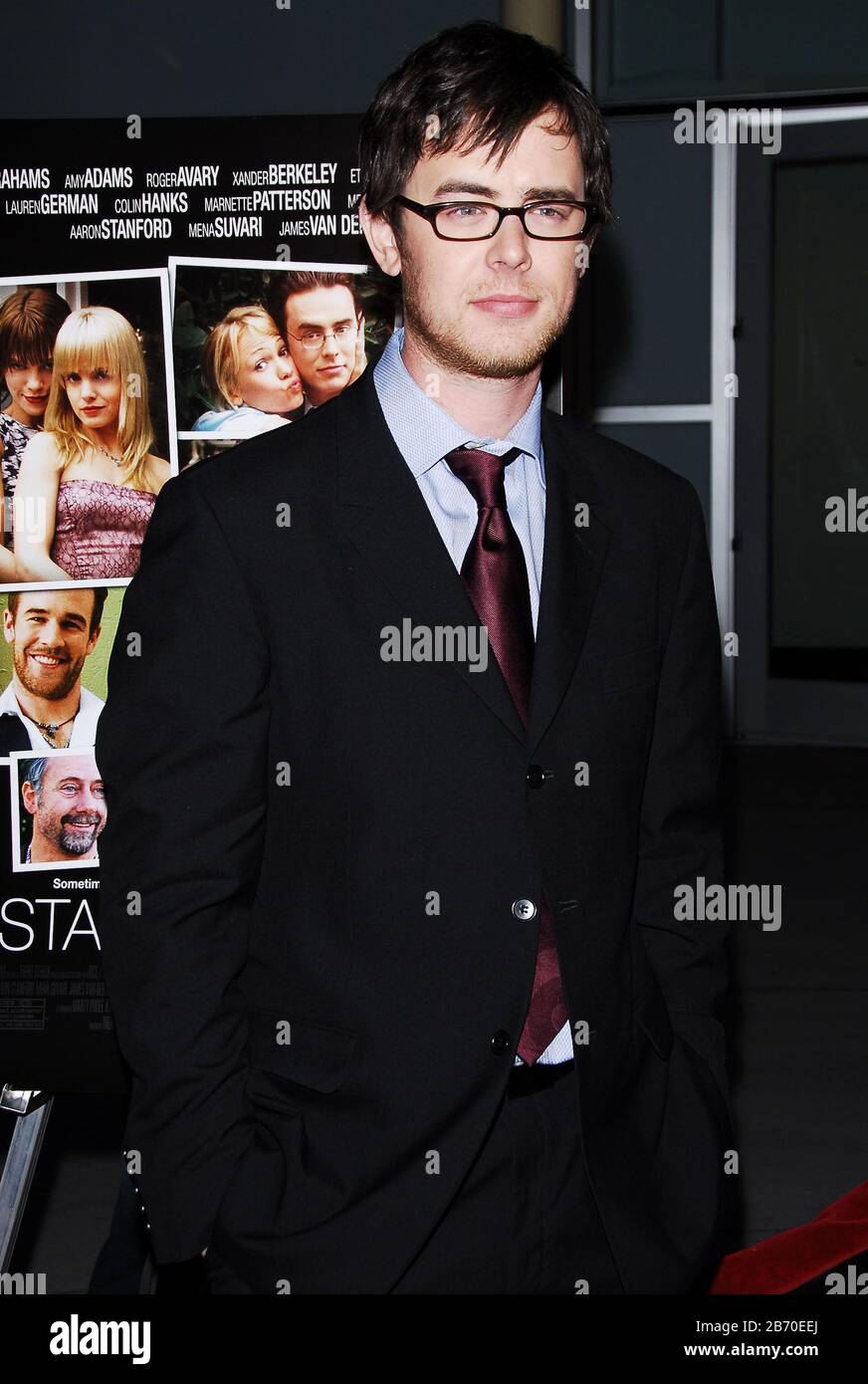 Colin Hanks at the Premiere of "Standing Still" held at the Arclight ...