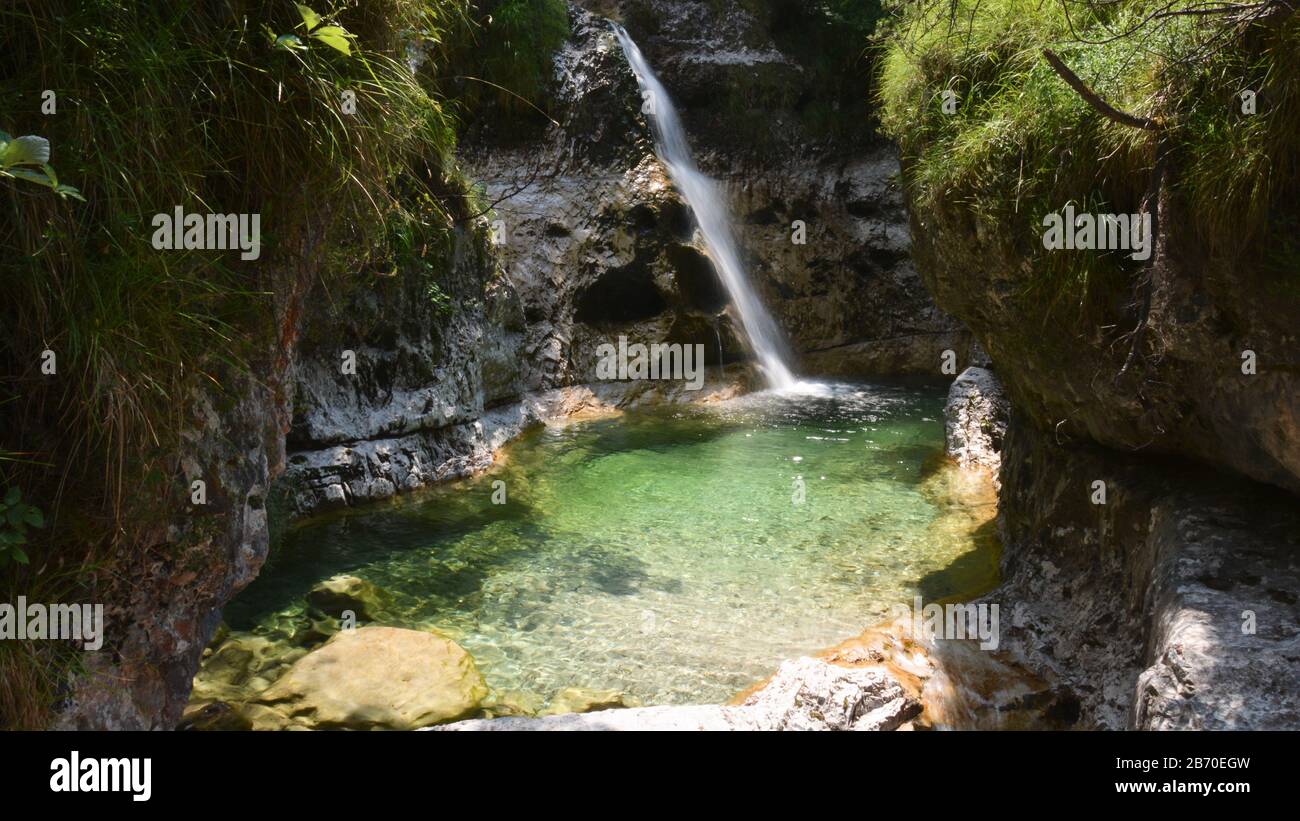 lake of clear and pure water on the mountains Stock Photo - Alamy