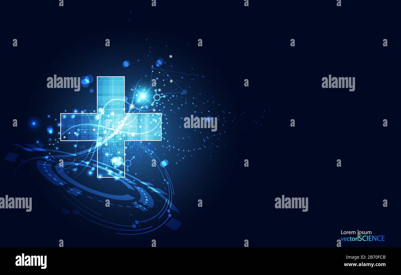 Futuristic medical images Stock Vector Images - Alamy