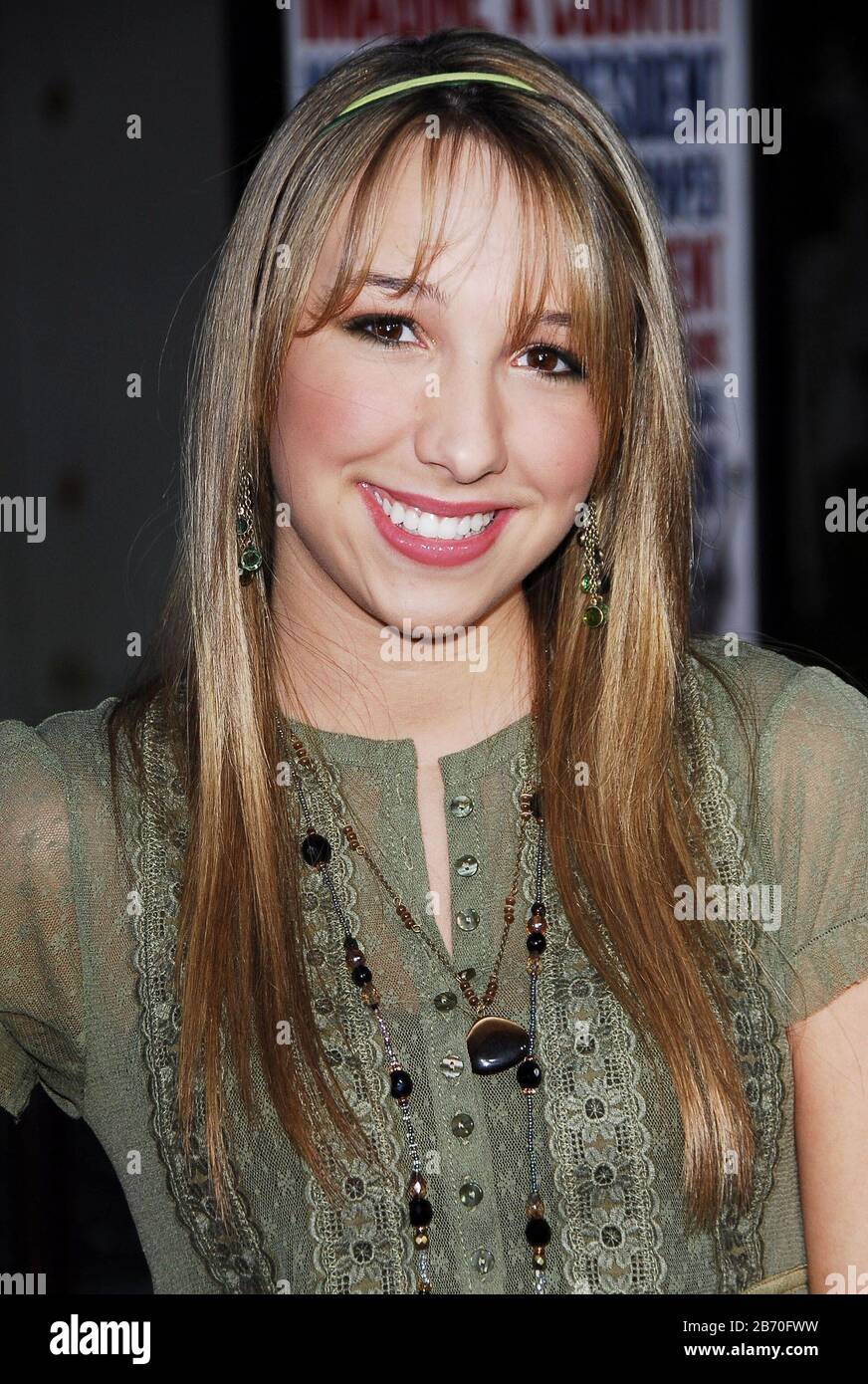 Ashley Edner at the World Premiere of "American Dreamz" held at the ...