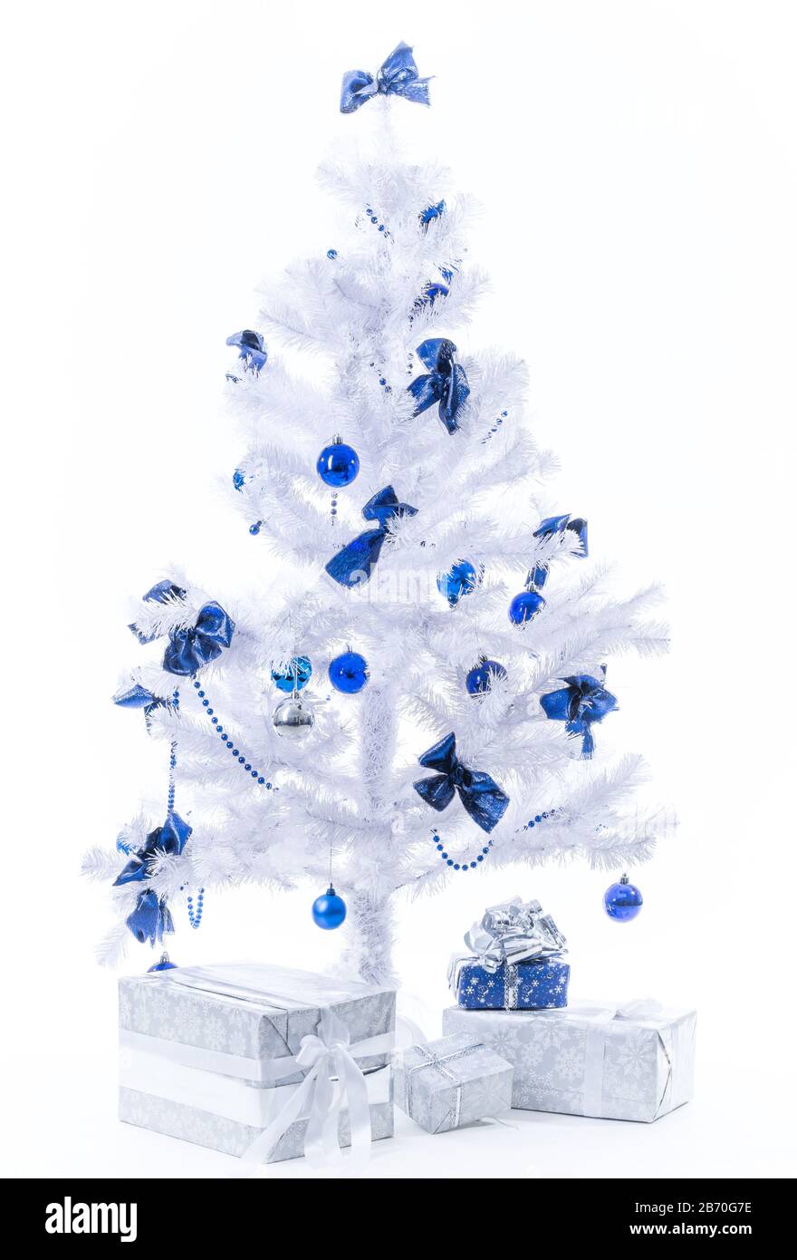 Beautiful Christmas Tree Blue