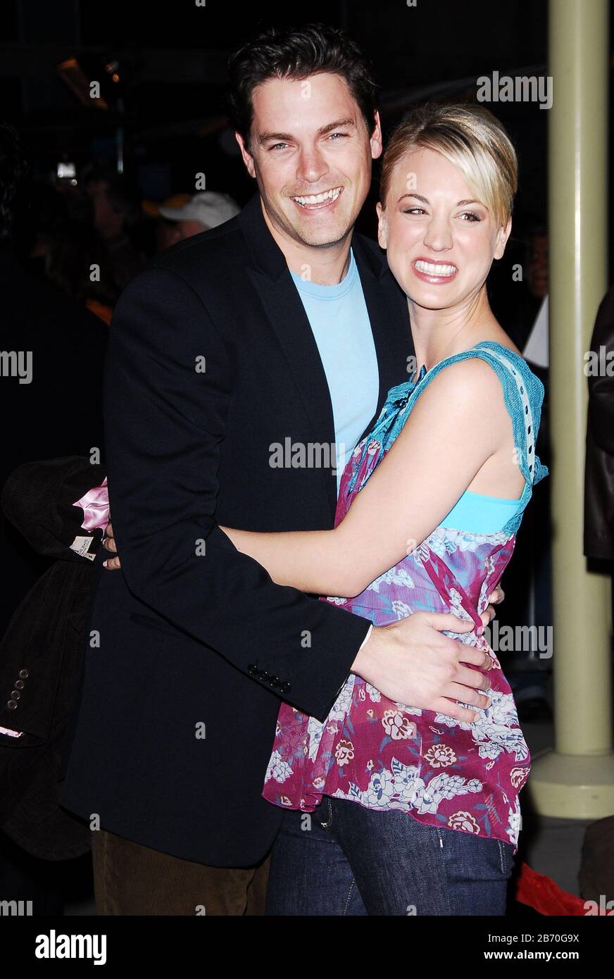 Kaley cuoco and jaron lowenstein hi-res stock photography and images ...