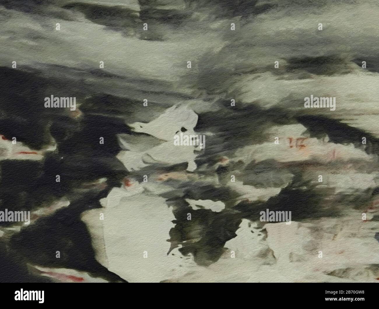 Creative abstract painting background in oil. Textured brush strokes of ...