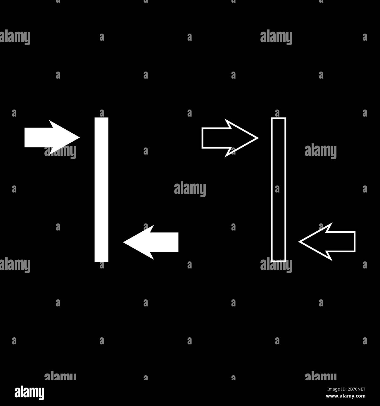 Offset image pattern Designation on the wallpaper symbol icon outline ...