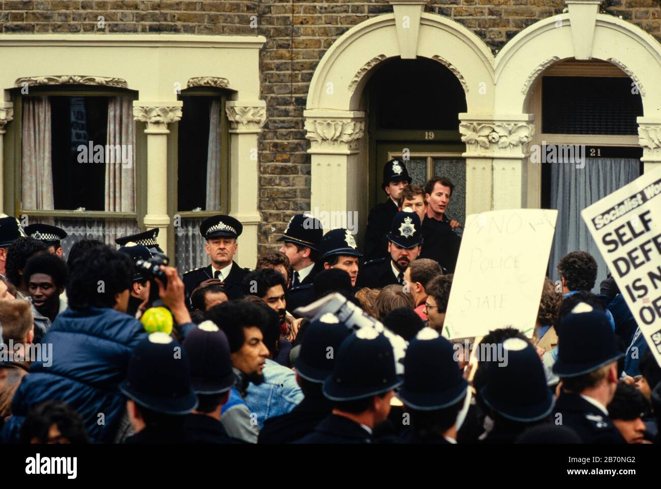 On 11 May 1985, over 2000 people participated in a militant but ...