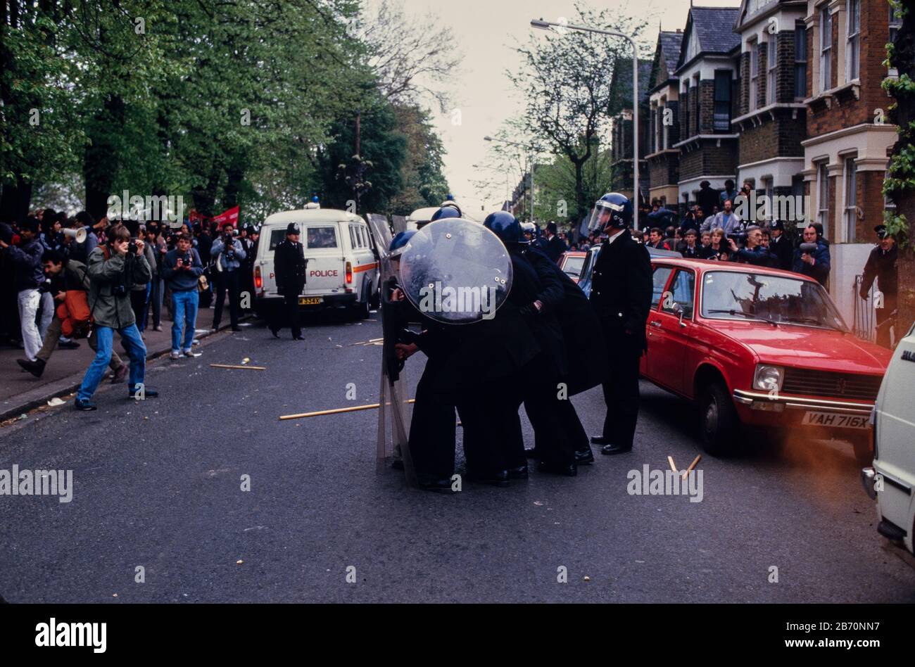 On 11 May 1985, over 2000 people participated in a militant but ...