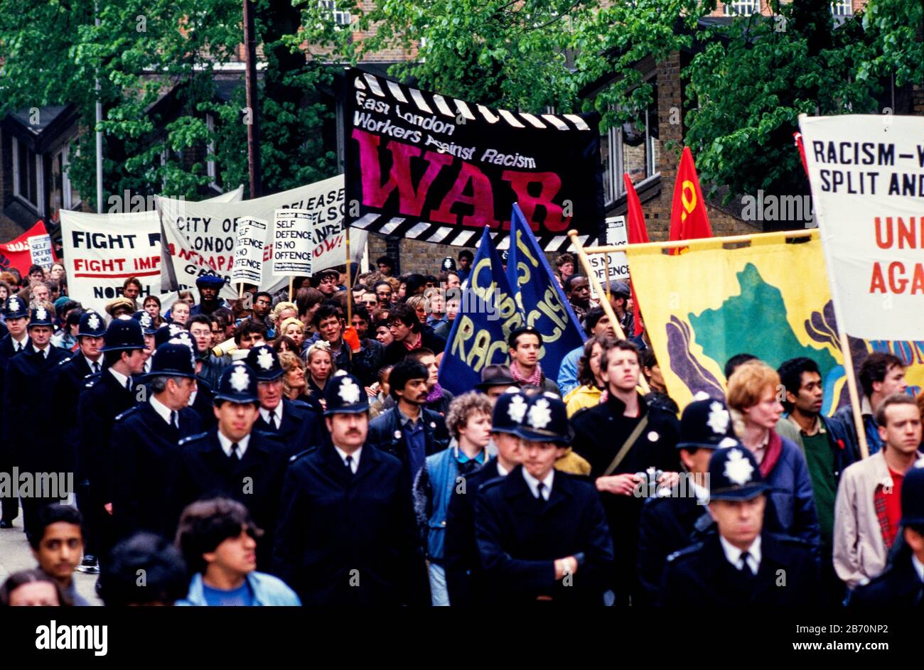 On 11 May 1985, over 2000 people participated in a militant but ...