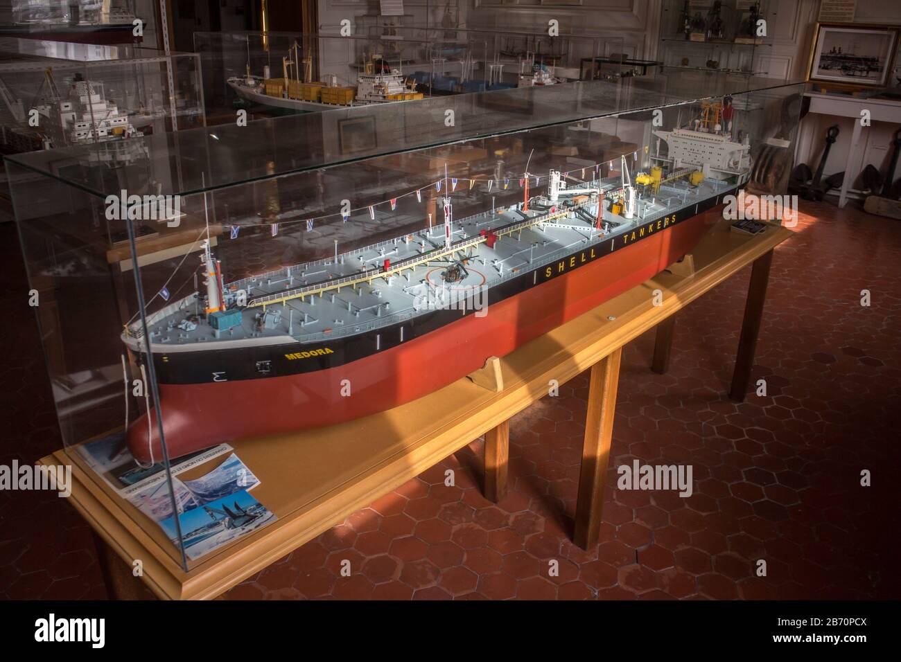 La Ciotat (13;France) Musée Ciotaden : Tanker MEDORA Stock Photo - Alamy