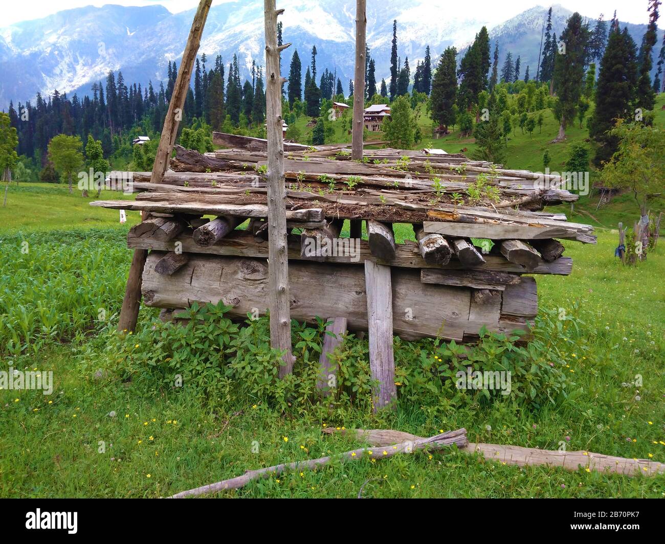 Amazing green valley landscapes Stock Photo - Alamy
