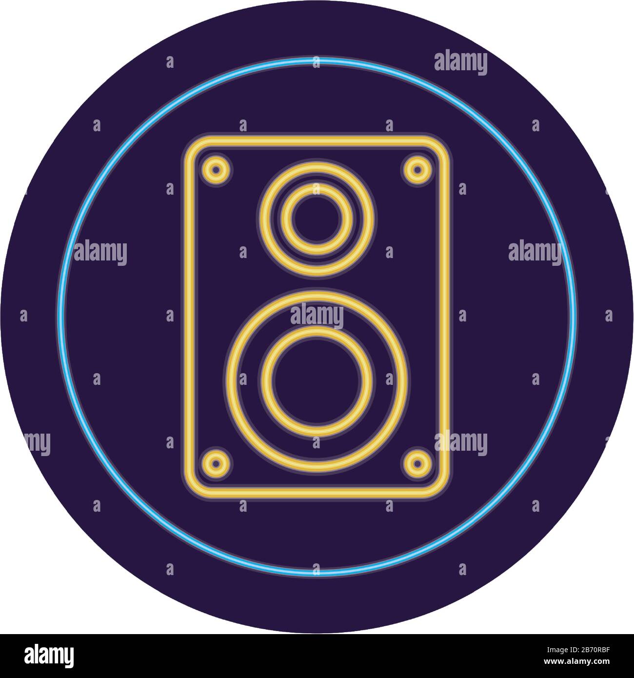 sound speaker audio device icon Stock Vector Image & Art - Alamy