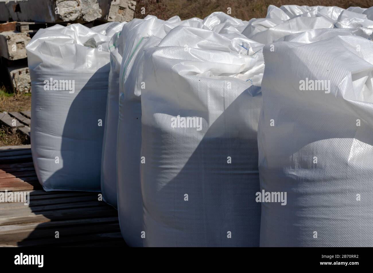 Bulk bag building material hi-res stock photography and images - Alamy