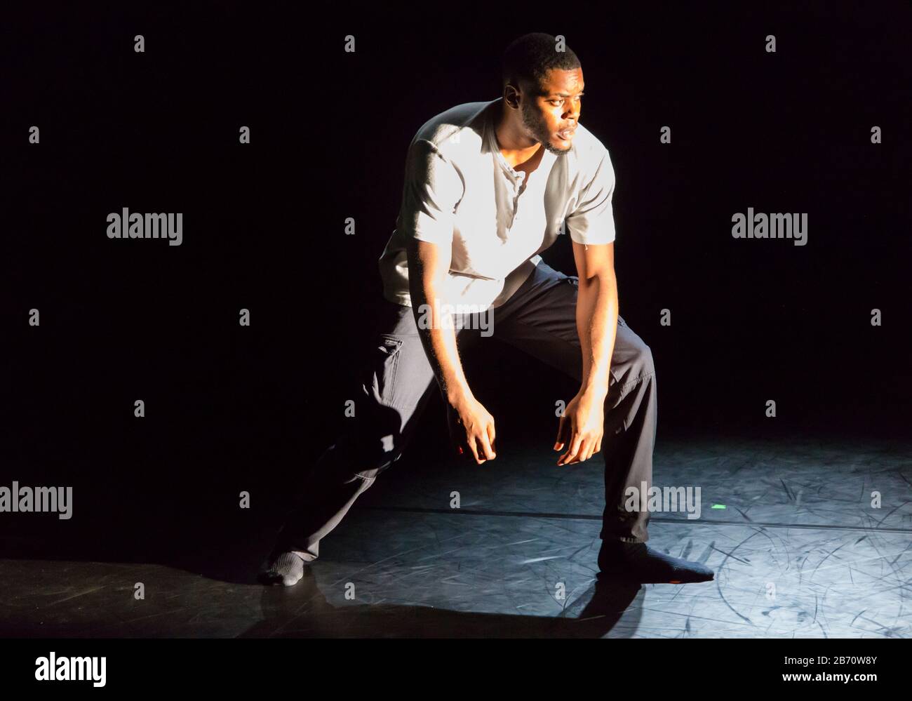 Bournemouth, Dorset UK. 12th March 2020. Joseph Toonga, with Dani ...