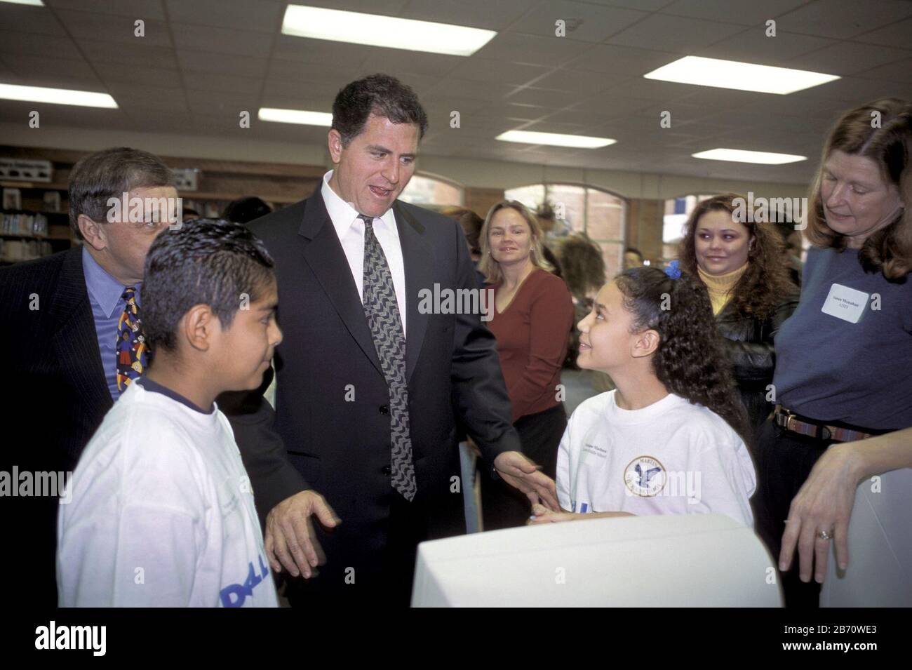 Austin, Texas USA, January 2003: Michael Dell, founder & CEO of Dell ...