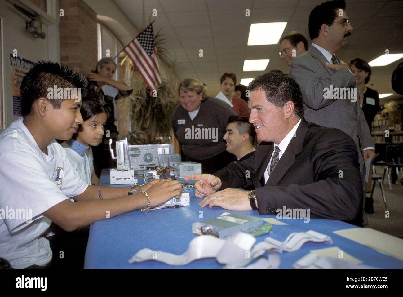 Austin, Texas USA, January 2003: Michael Dell, founder & CEO of Dell ...
