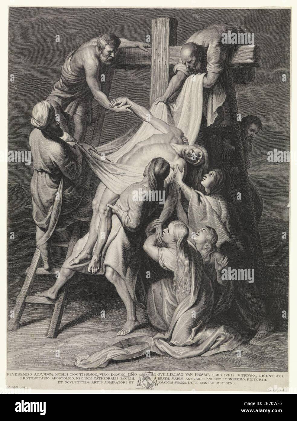 Kruisafneming Christ is taken down from the cross by Joseph of ...
