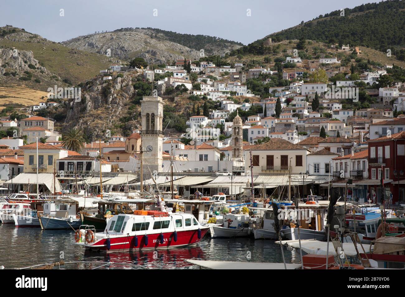 Greek seaport hi-res stock photography and images - Alamy