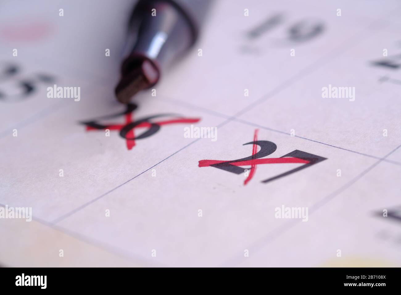 Counting mark hi-res stock photography and images - Alamy