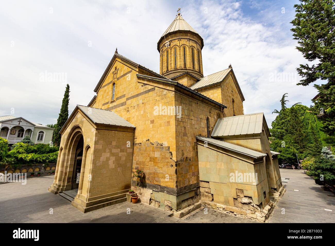 Sioni Cathedral, one of the many Georgian Orthodox churches in Tbilisi ...