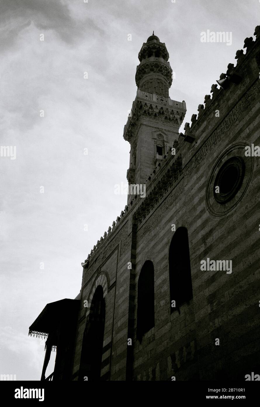 Black and White Travel Photography - Mosque of Sultan Al Ashraf Barsbay ...