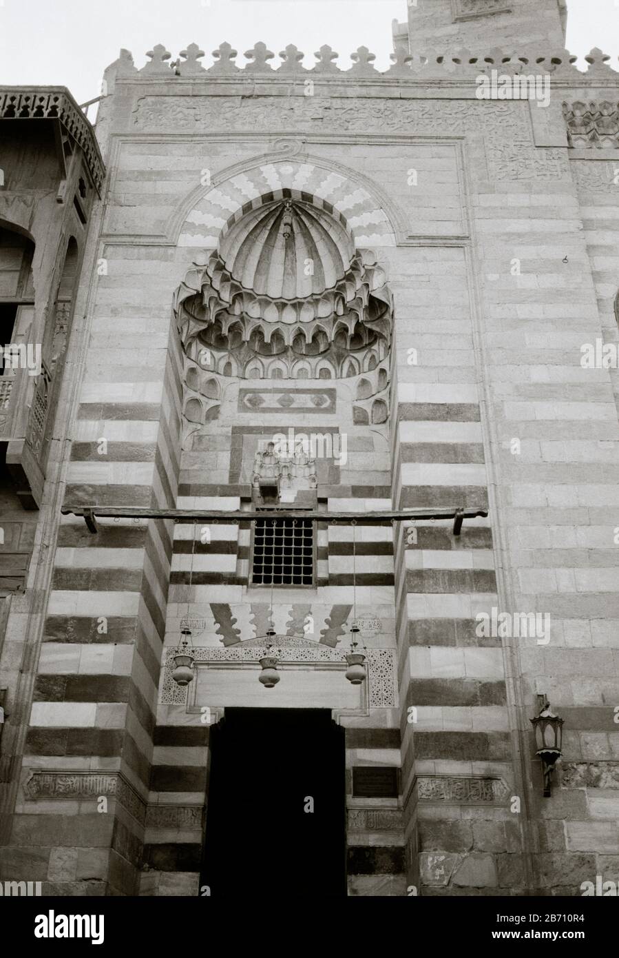 Black and White Travel Photography - Mosque of Sultan Al Ashraf Barsbay ...
