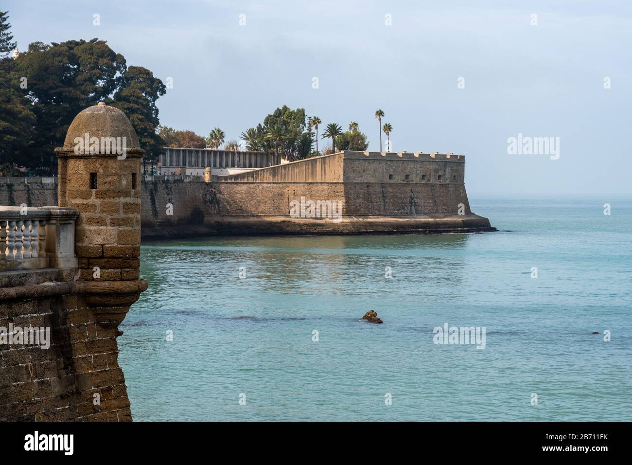 Beautiful promenade of cadiz hi-res stock photography and images - Alamy