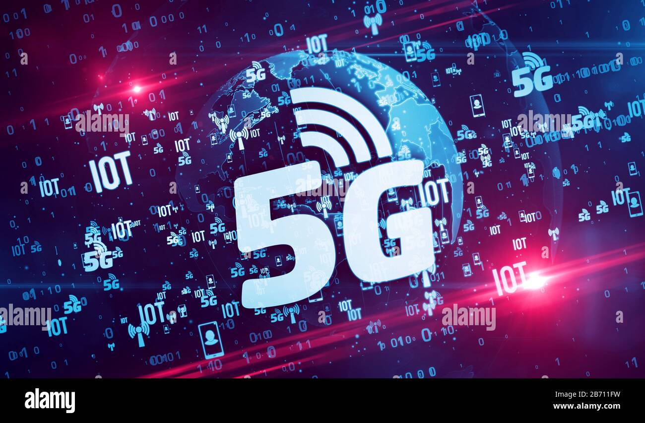 Iot background hi-res stock photography and images - Alamy