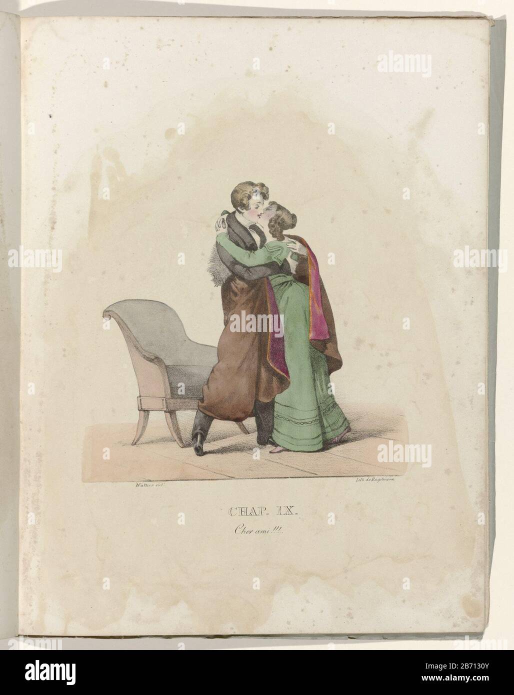 Chap. IX: Cher ami !!! Manufacture Vervaardiger: print maker: Gottfried ...