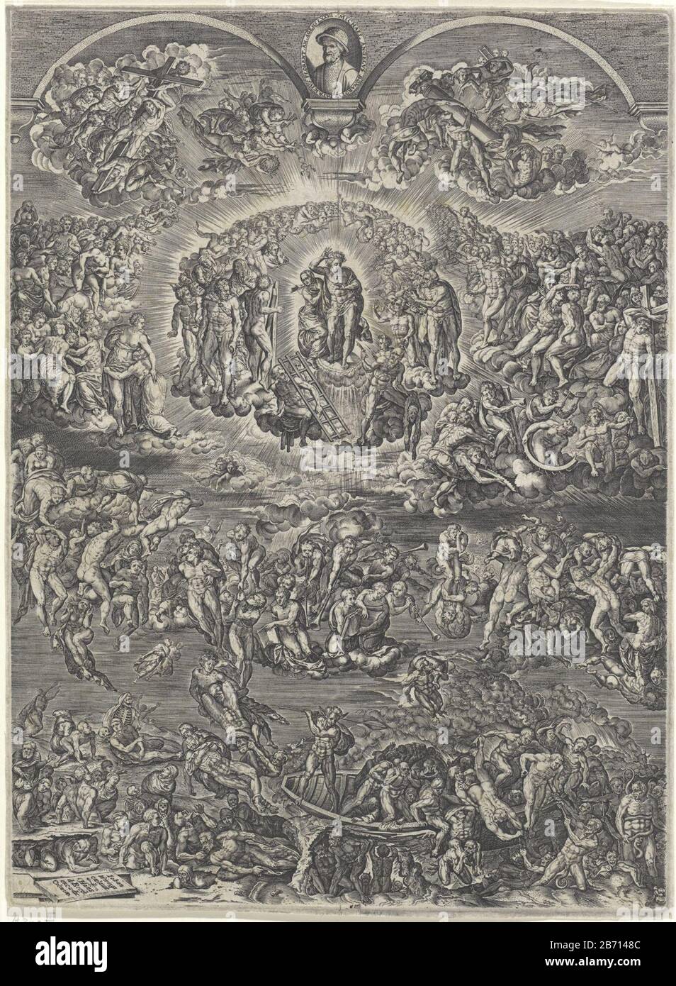 Sistine chapel michelangelo charon hi-res stock photography and images ...