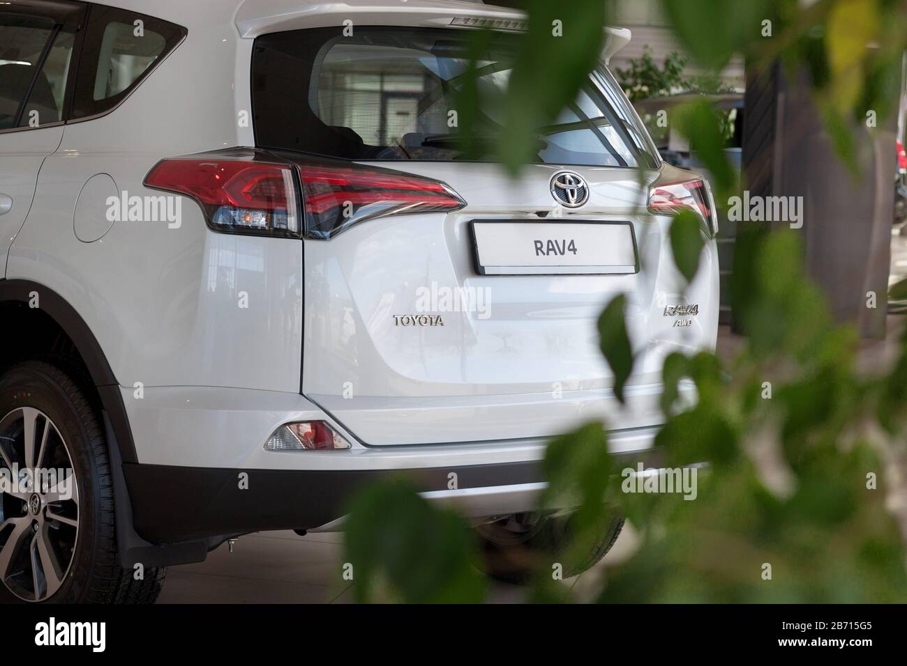 Toyota rav4 rear hi-res stock photography and images - Alamy
