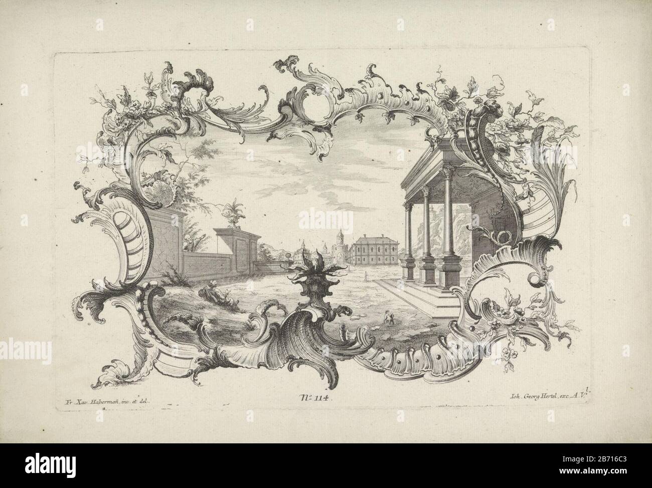 Rocaille columns hi-res stock photography and images - Alamy