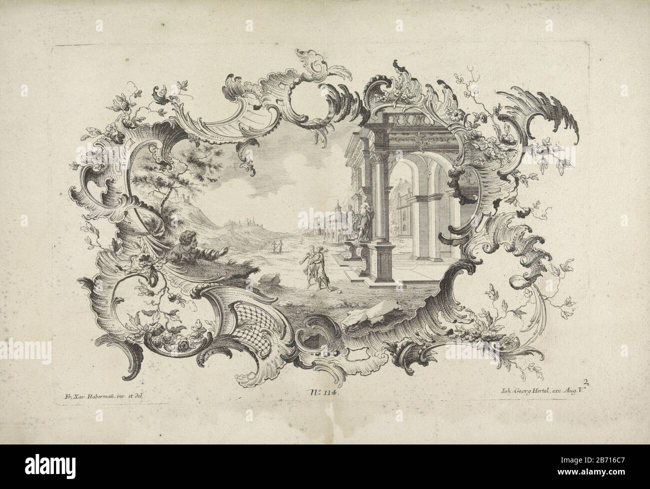 Rocaille columns hi-res stock photography and images - Alamy