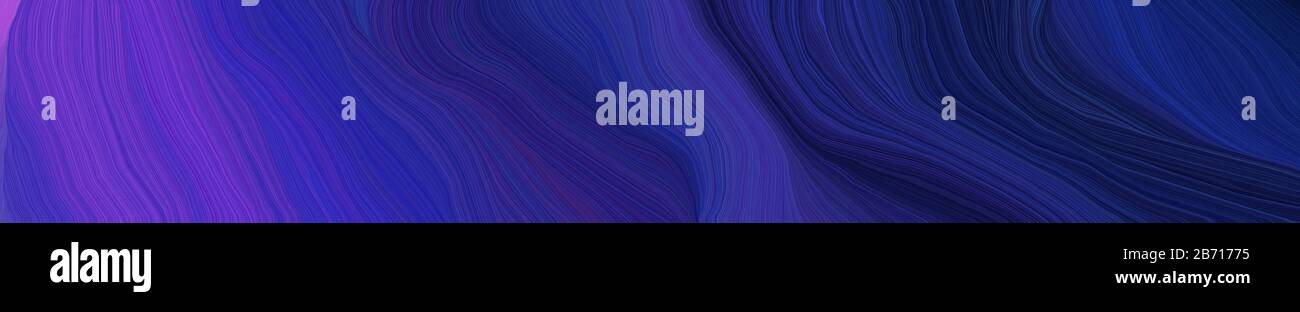 wide colored background banner with midnight blue, slate blue and dark ...